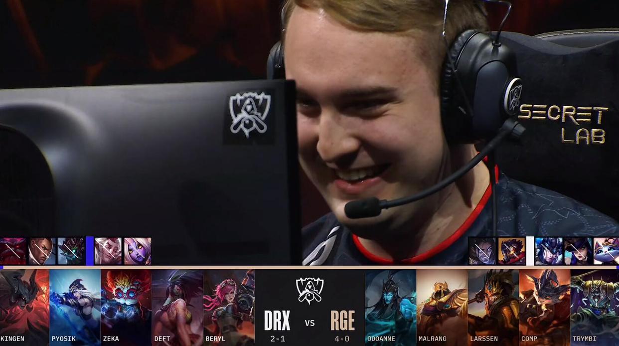 S12全球總決賽：狗頭大頭齊登場！DRX力克RGE出線形勢大好 - 資訊咖