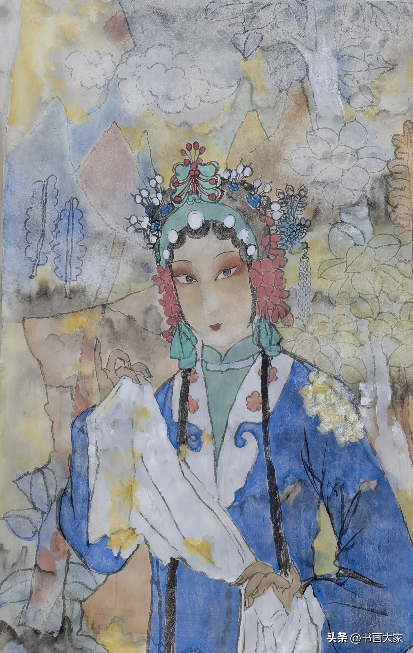 Painter Shen Qing—The fairy posture is unrestrained and subtle, and the ...