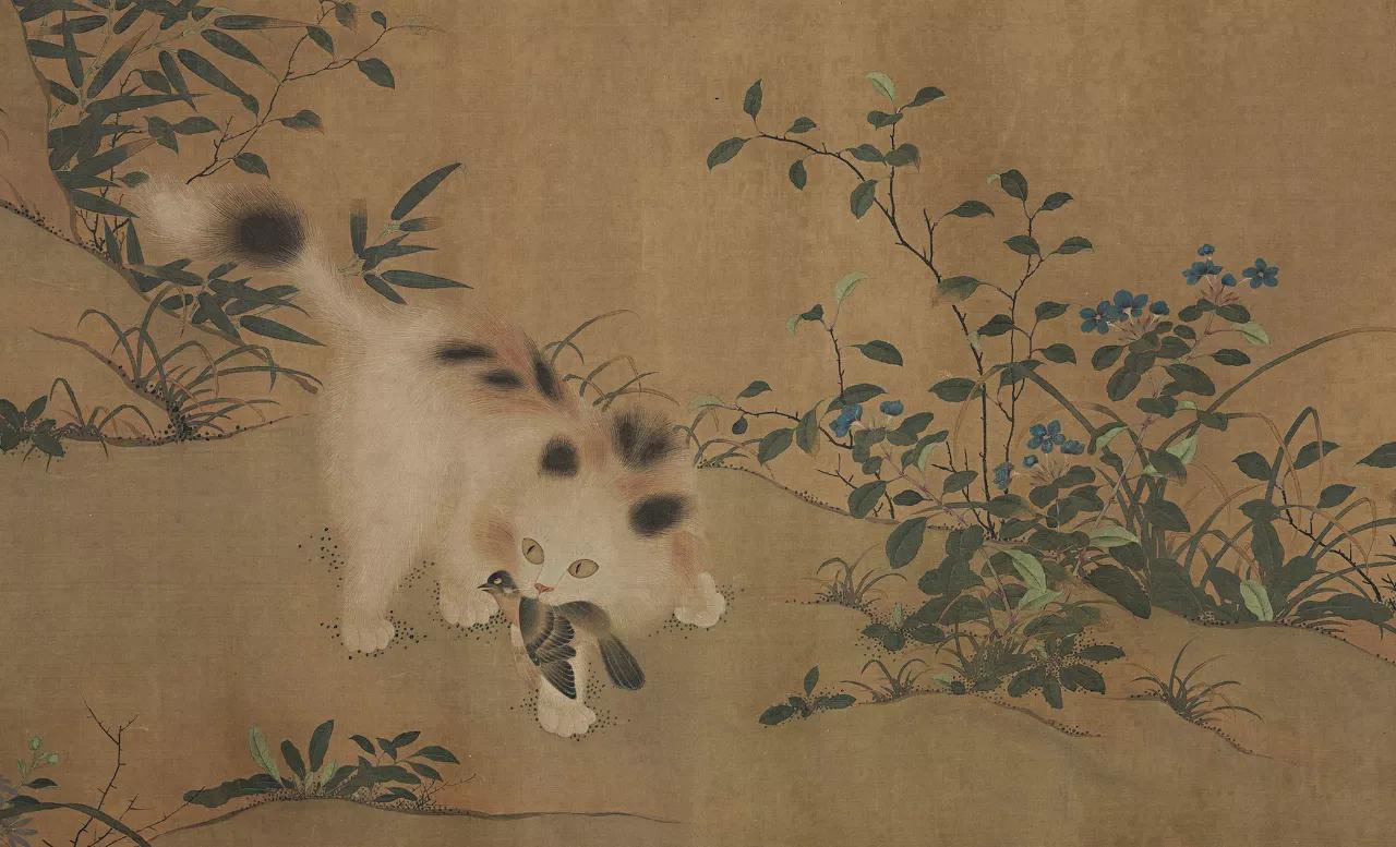 The Spring of the Royal Cat - Zhu Zhanji's "Picture of Spring in ...
