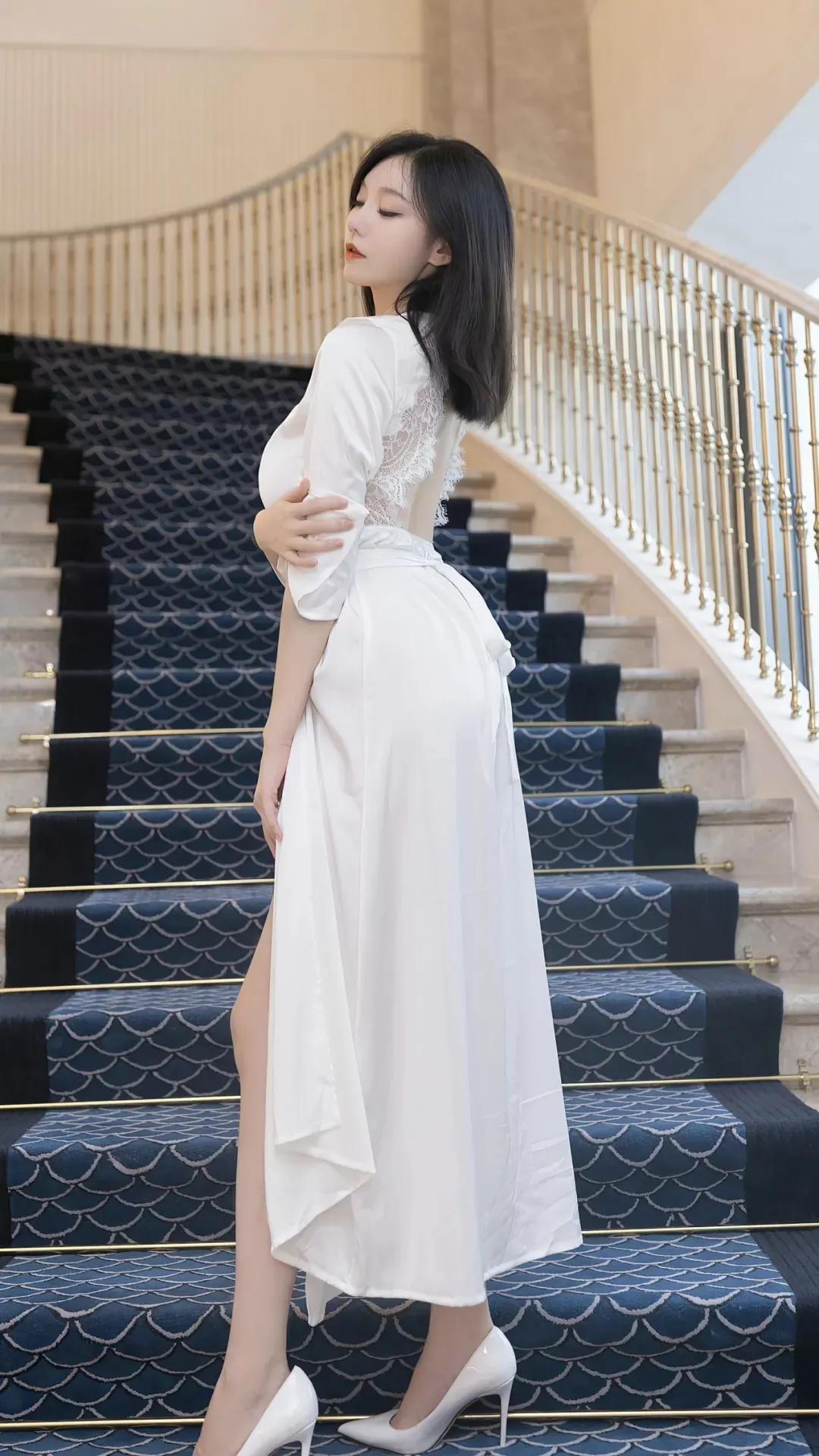 An Ran white dress photo - iMedia