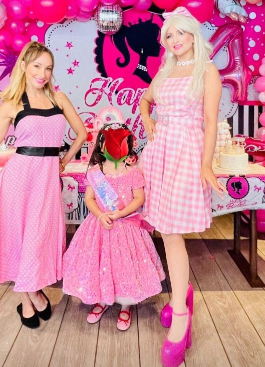 He Chaoying celebrated her daughter's birthday with a luxurious party ...