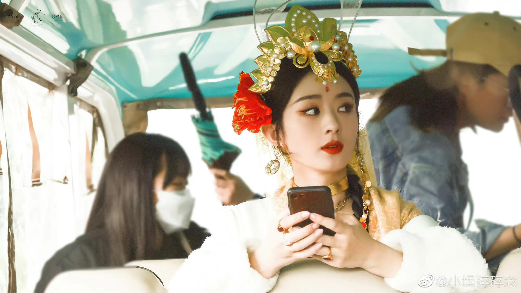 "Cute Tan Tan Tan 3" latest Reuters Zhao Liying, so cute and beautiful ...