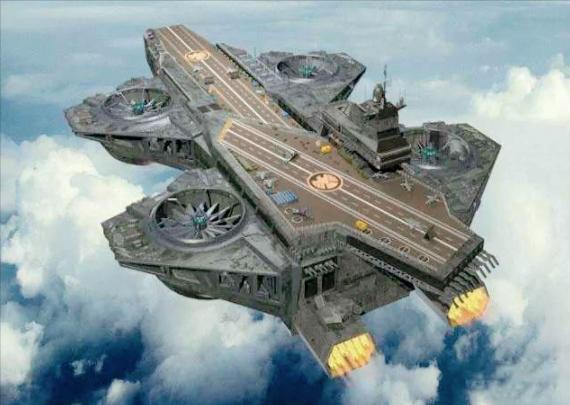 America's craziest plan to build a 5,440-ton aerial nuclear aircraft ...