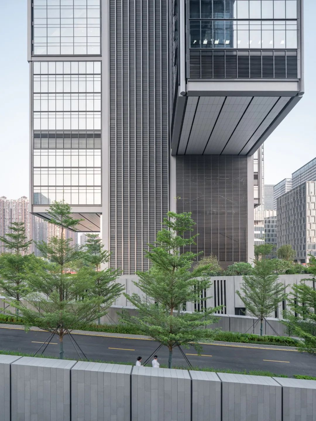 Part of the early design scheme of the DJI headquarters building - iNEWS