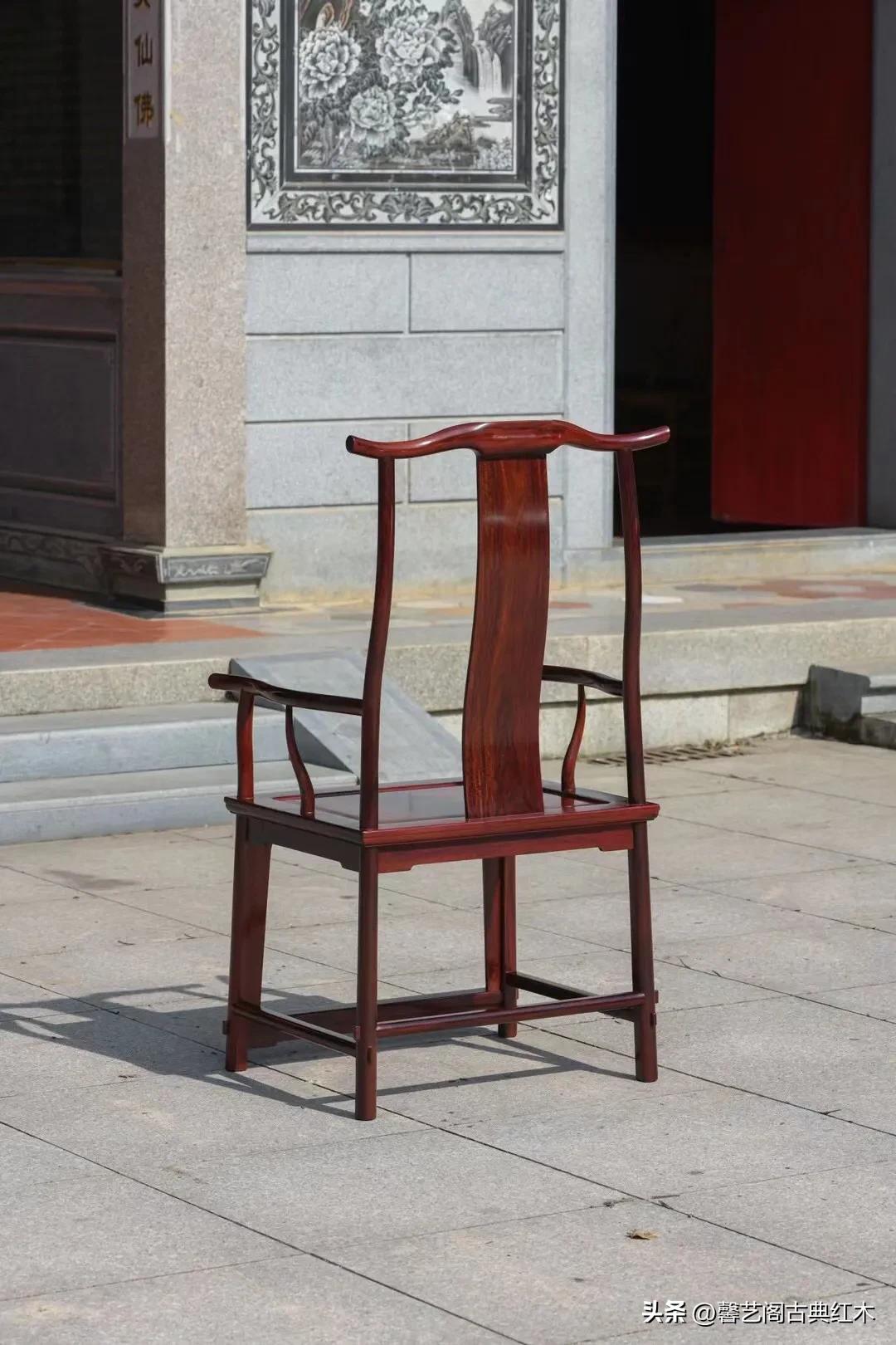 Shangbo official hat chair - made of Indian lobular rosewood - iNEWS