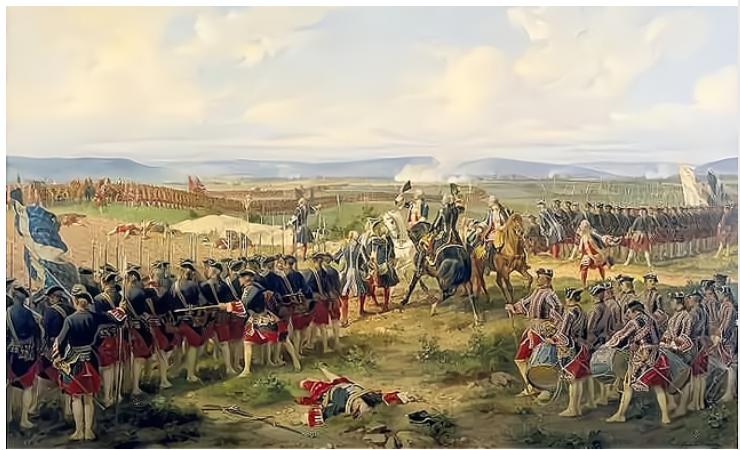 During the Seven Years War between Britain and France, the British army ...