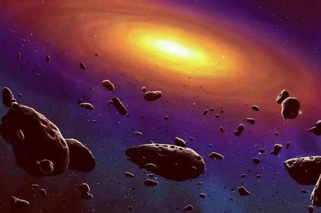 Scientists have discovered that a spherical cloud with a radius of 1 ...