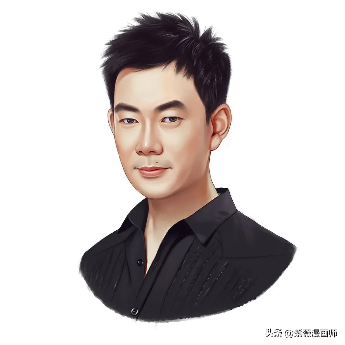Change your WeChat avatar, the man's hand-painted realistic avatar is ...