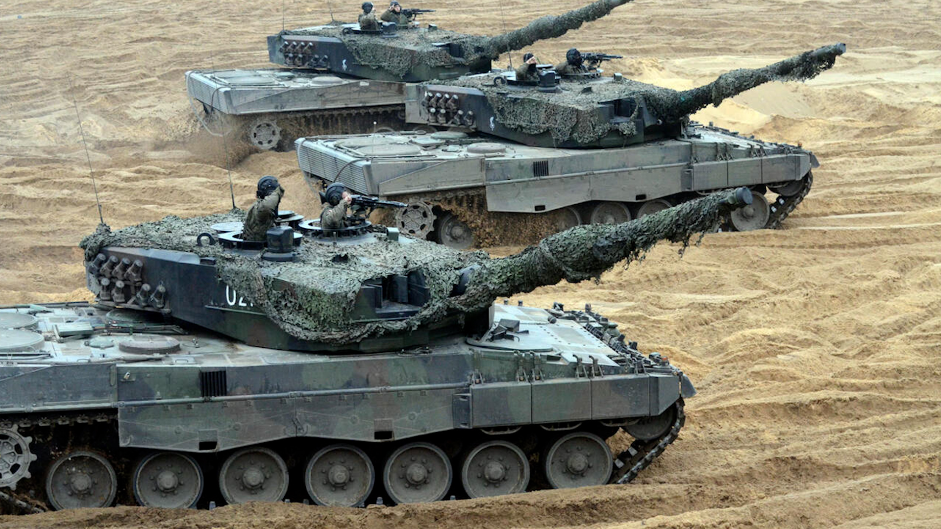 This time it's real! The first Leopard 2 tank was killed ...