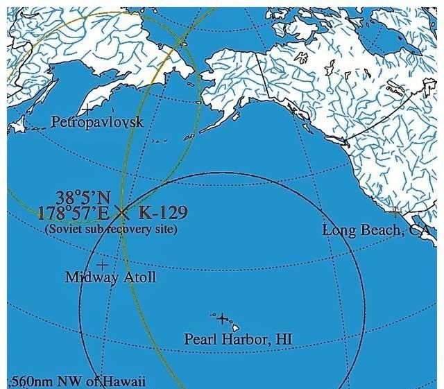 The Soviet Union gave up the search, and the submarine was secretly ...