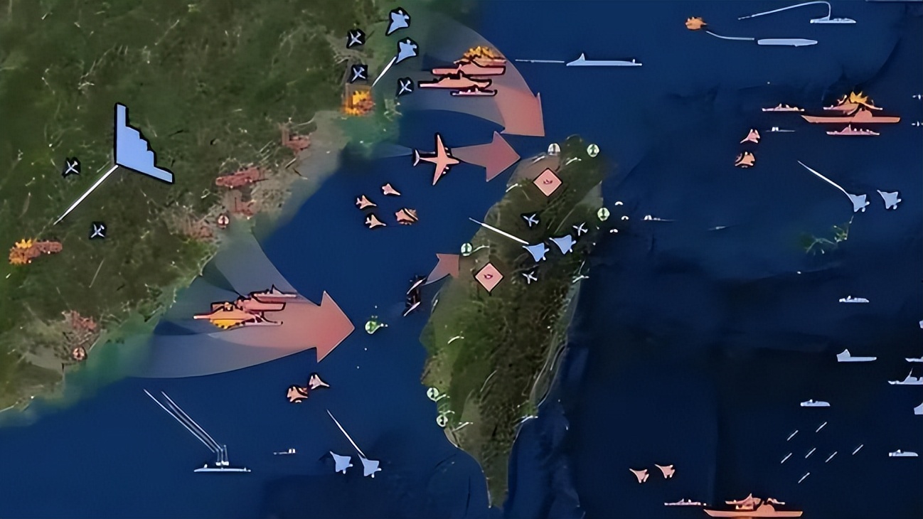 This afternoon! The situation in the Taiwan Strait is at a dangerous ...