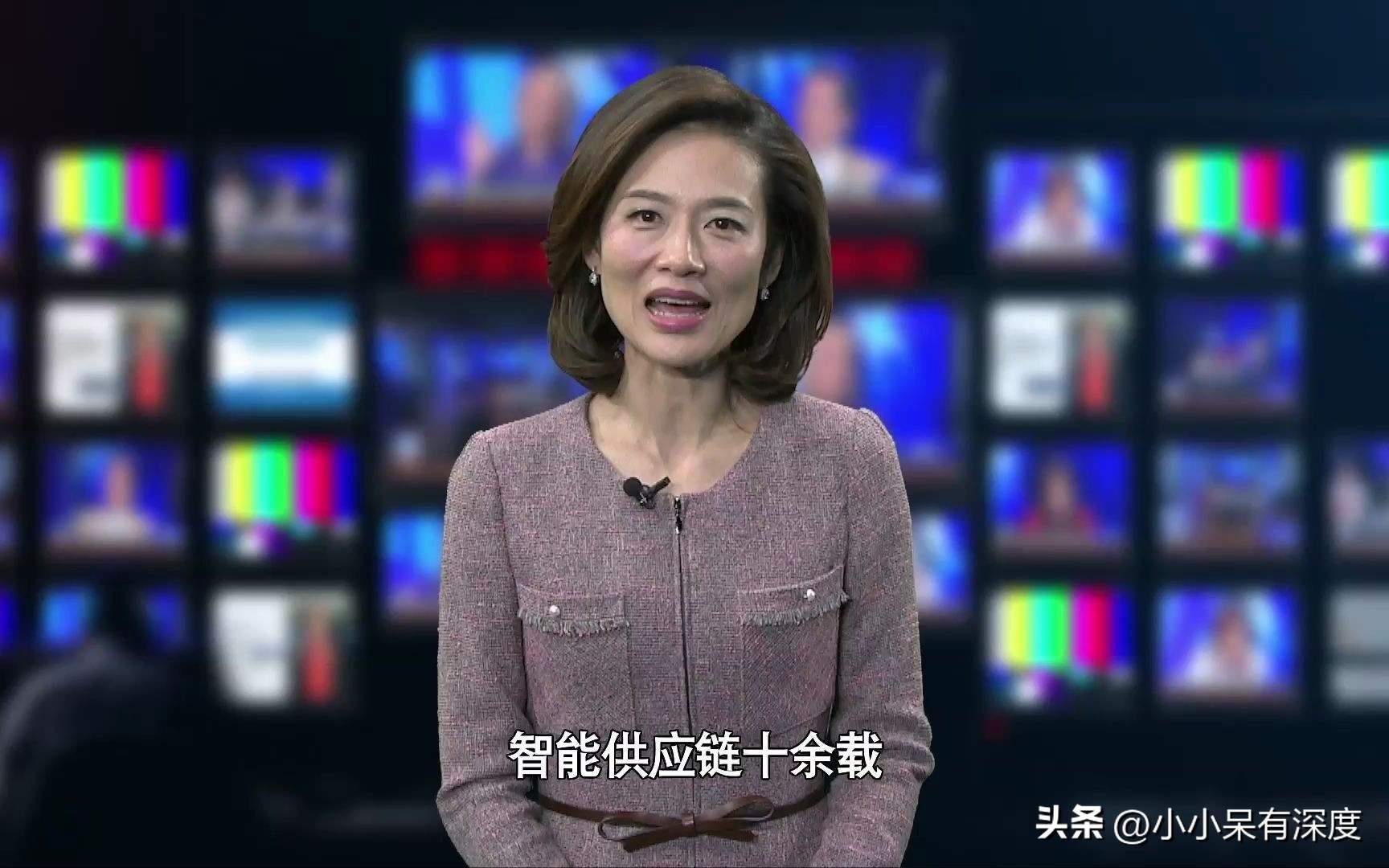 On CCTV's financial channel, the most temperamental host is Li Yufei ...