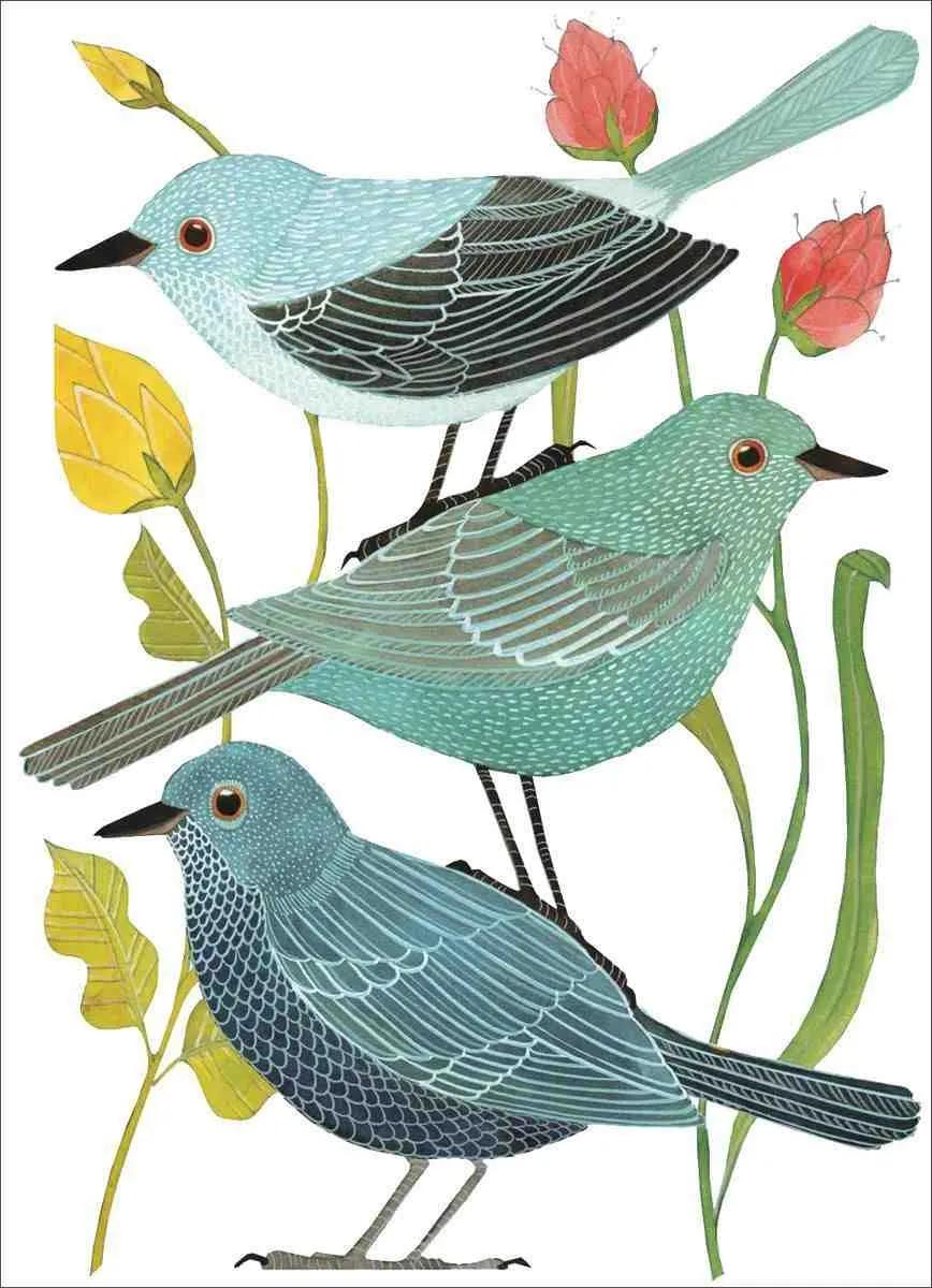 Painting Sharing: Hundred Birds - iNEWS