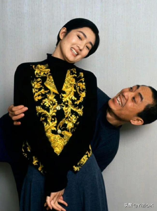 In 1988, a photo of 23-year-old Gong Li and 38-year-old Zhang Yimou by ...