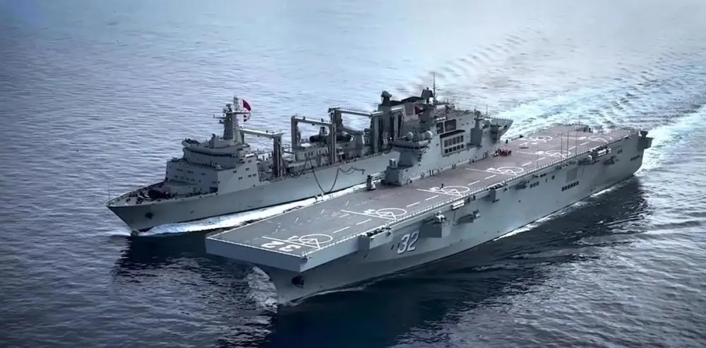 Chinese amphibious assault ship makes first foray into Western Pacific ...