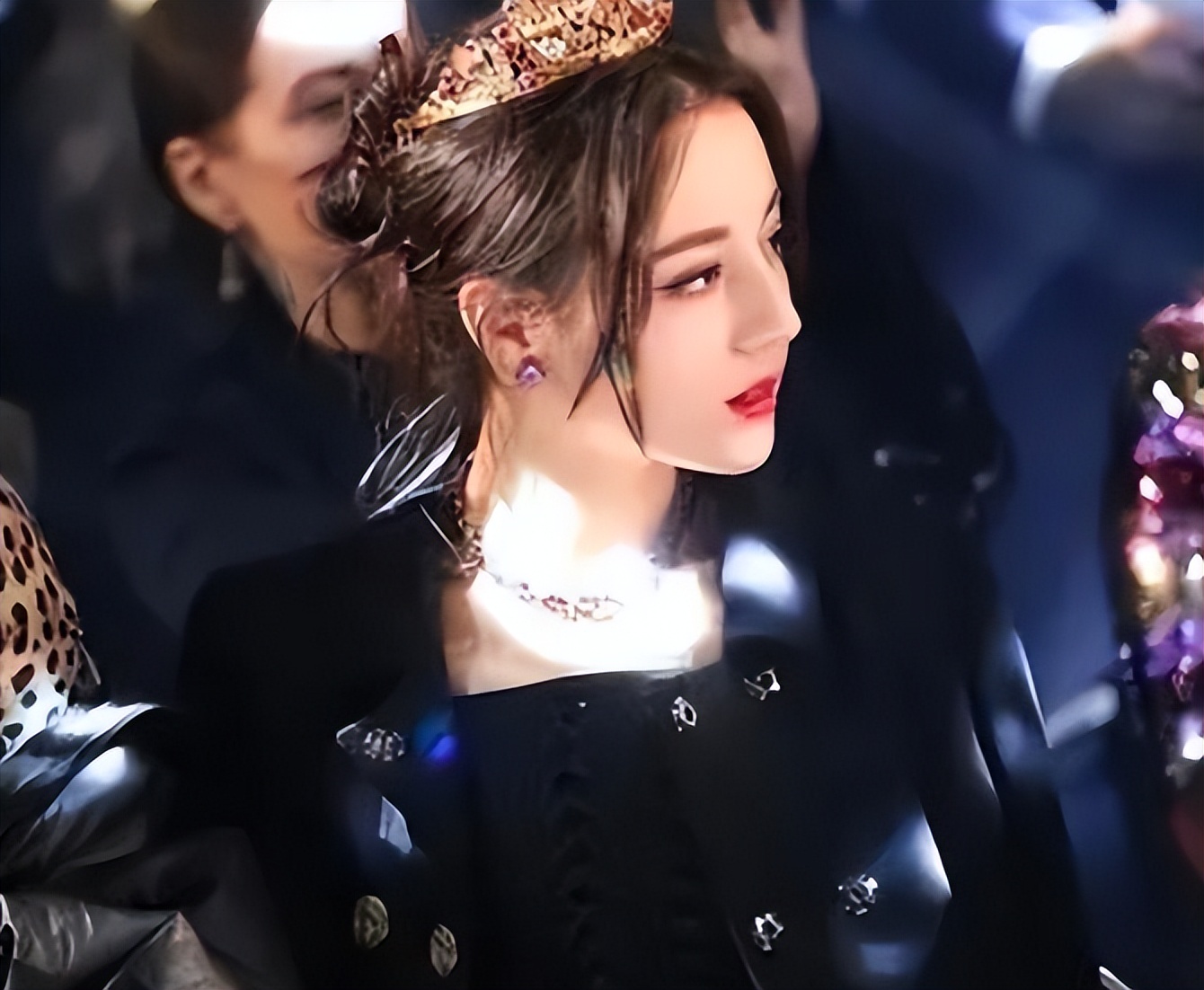 The entertainment industry exposed big melons! Di Lieba gave birth ...