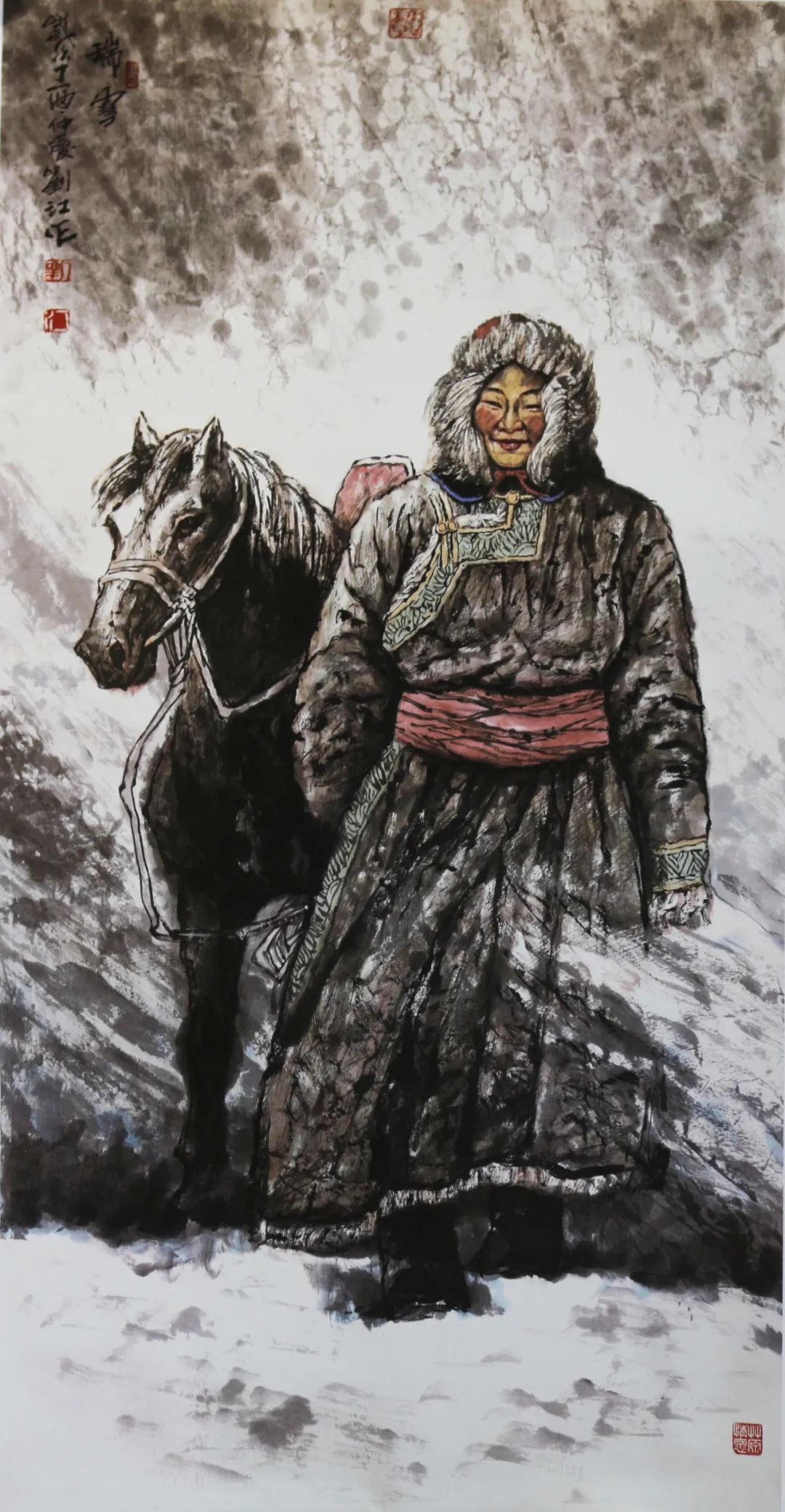 Image modeling and pen-and-ink emotion——Liu Jiang's freehand figure ...