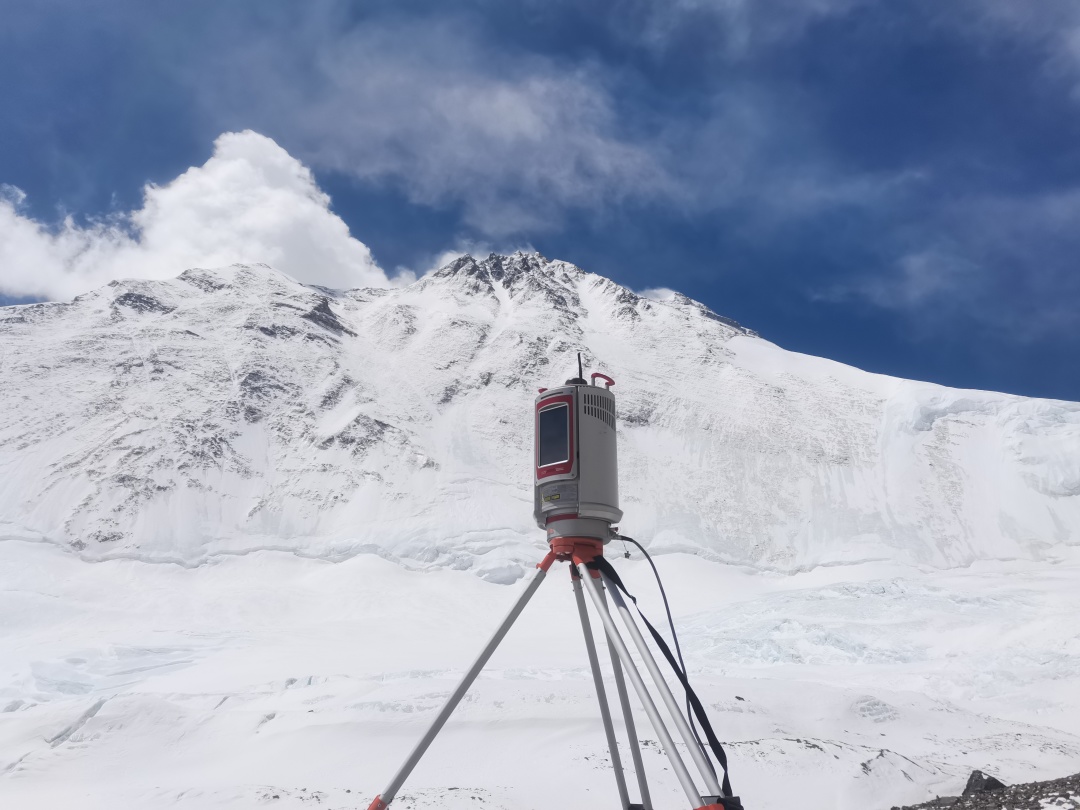 "Peak Mission" Everest Scientific Expedition, 3D Laser Scanner Glacier ...