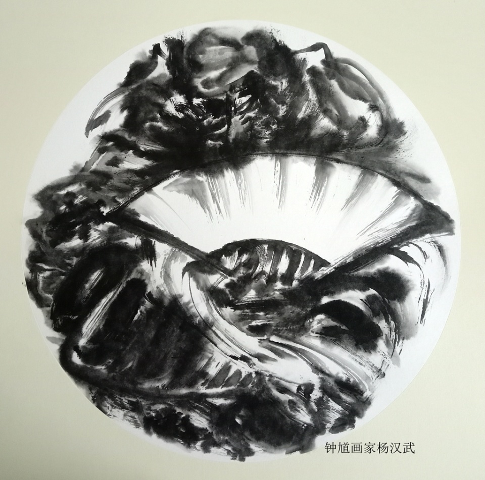 Paintings of Zhong Kui by the famous painter Yang Hanwu - iNEWS