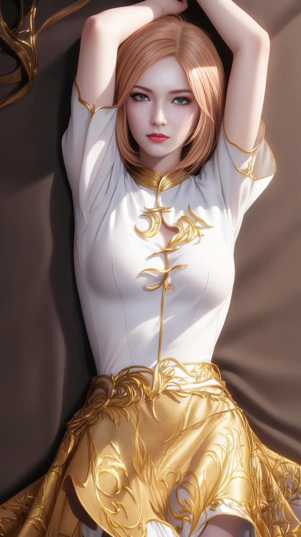 Douluo Continent: Hu Liena's outfits exposed! White top + yellow leather skirt, fashionable and ...