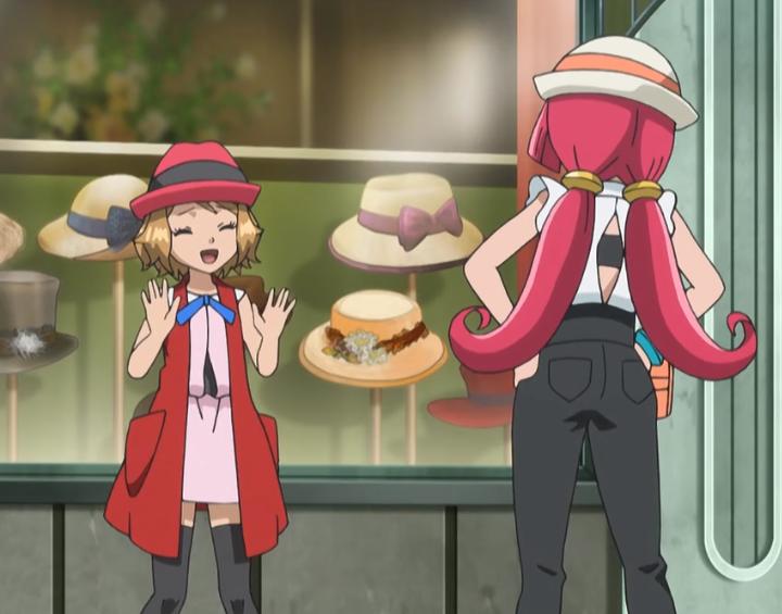 [Pokémon] The first meeting between Sarina and Ai'er, Ai'er disguised ...