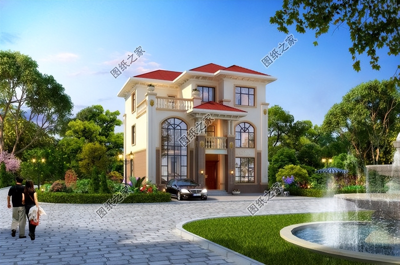 Classic European-style rural villa design, take you back to the ...