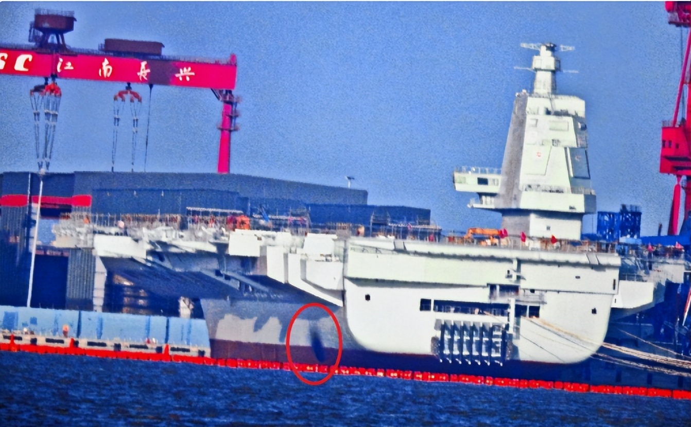 The Chinese aircraft carrier made dumplings, but the United States ...