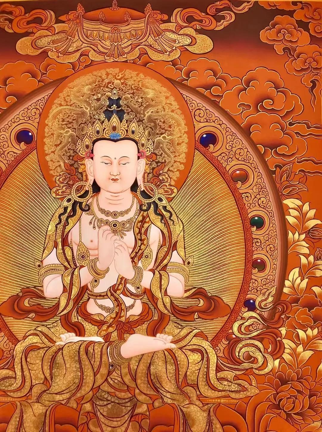 "Thangka Art" The Great Sun Tathagata - iNEWS