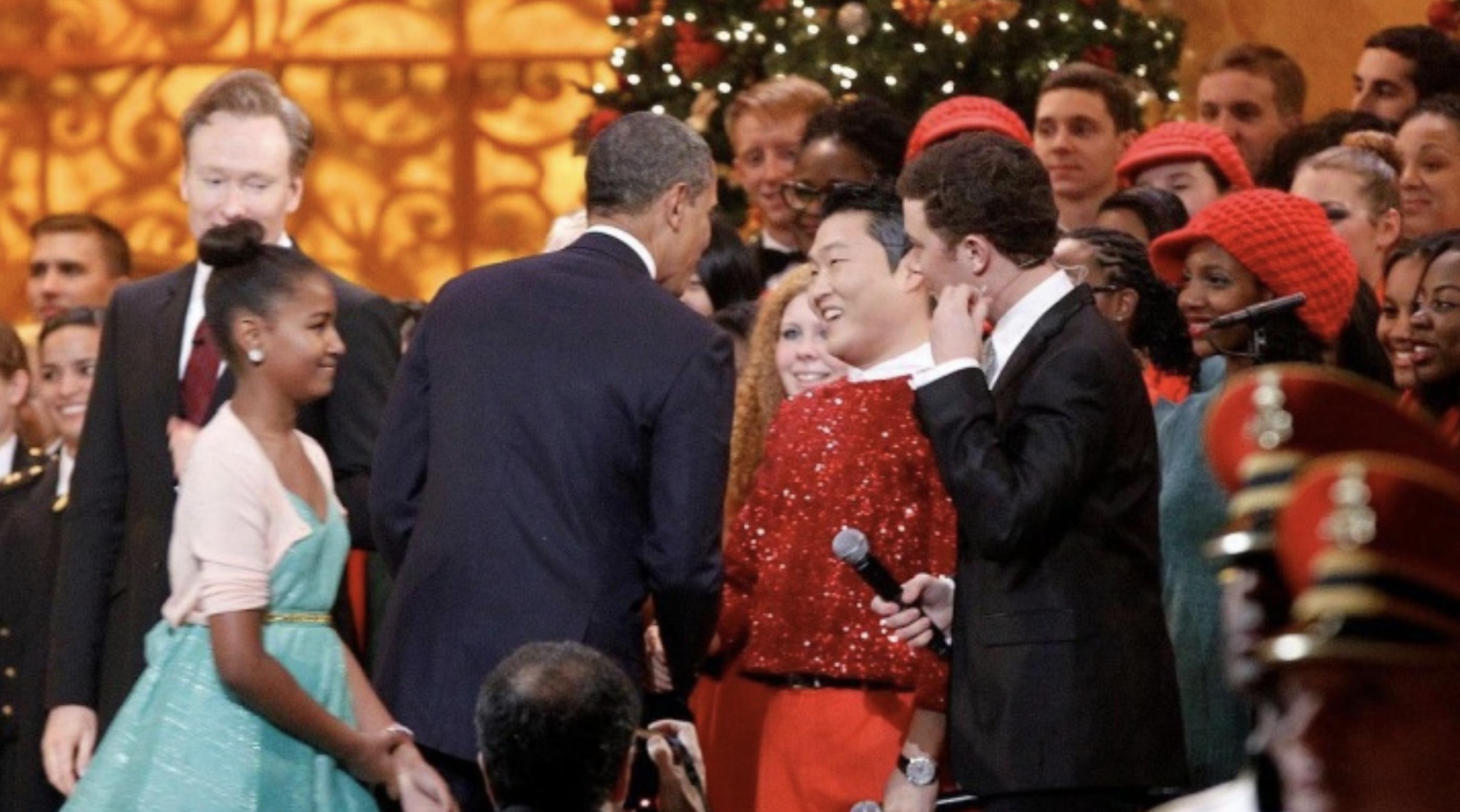 Uncle Psy, who is popular all over the world, is pushed to the ...