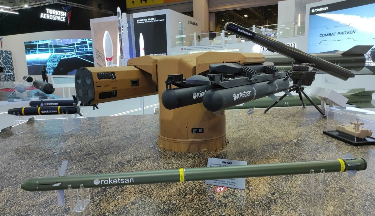 Turkey's new anti-tank missiles are equipped with a variety of warheads ...