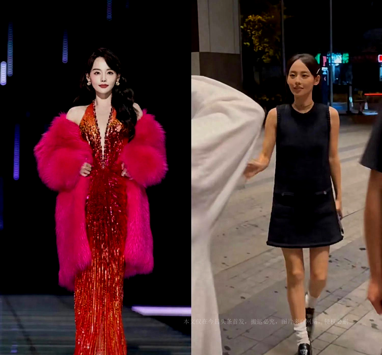 A picture of 35-year-old Zhang Jia Ni was leaked. She is short and has ...