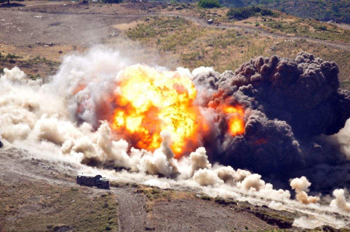 4 places around the world are lined up and bombed for 3 consecutive ...