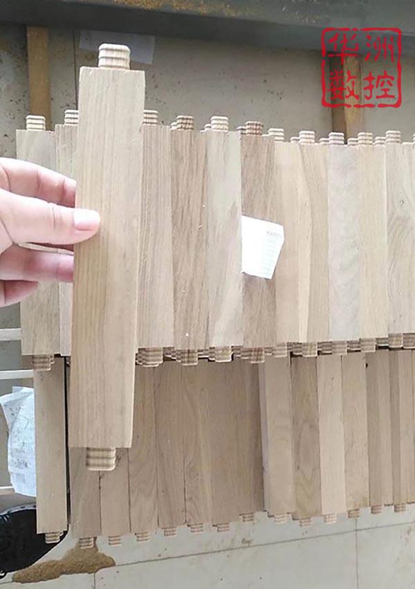 Huazhou CNC double-head tenoning machine is more suitable for batch ...