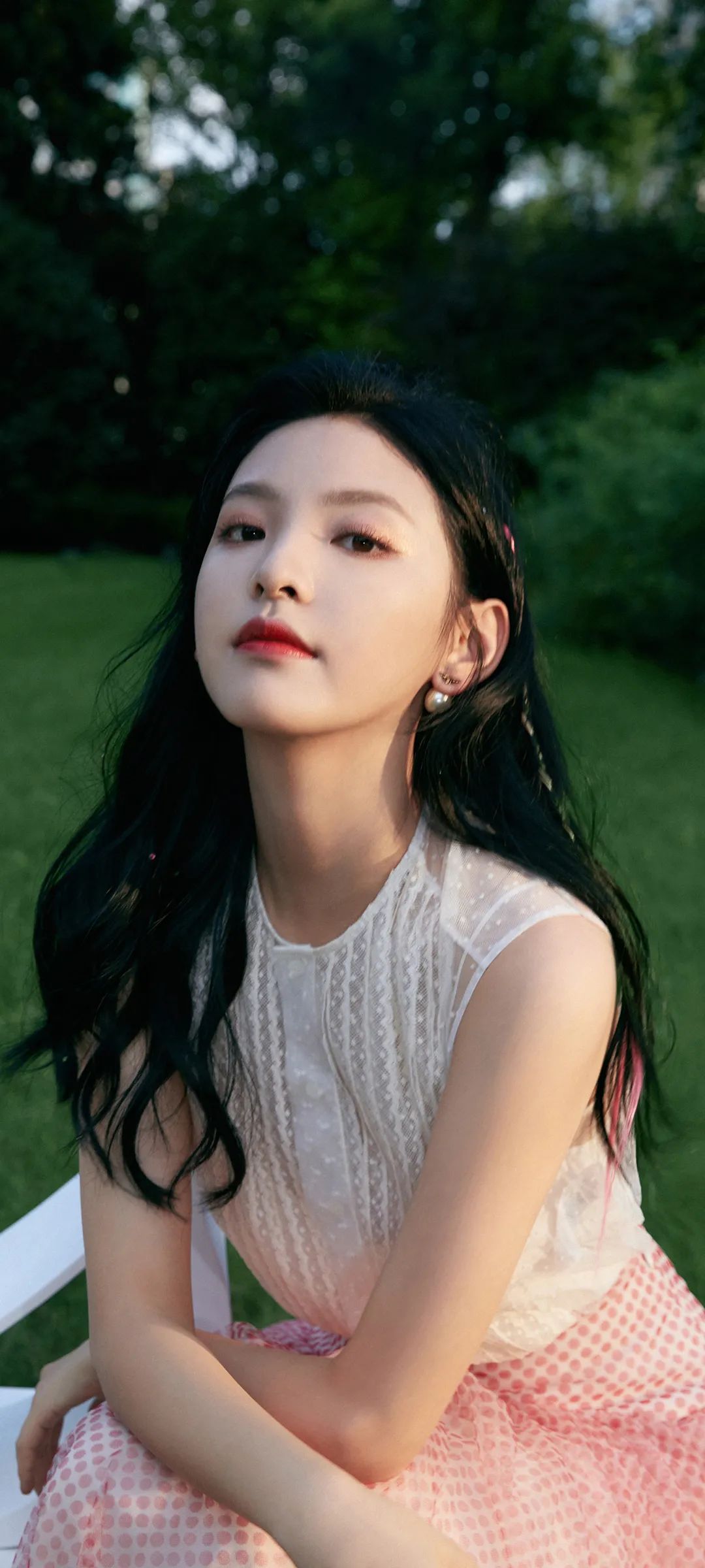 Zhang Ruonan's 18 most beautiful personal photos: the heart is full of ...