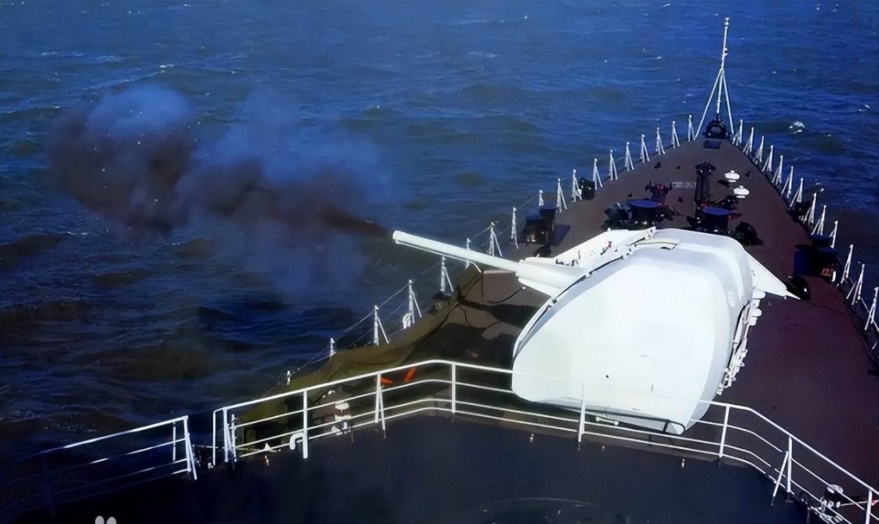Type 054B VS Constellation: 5,000-ton naval guns have great firepower ...