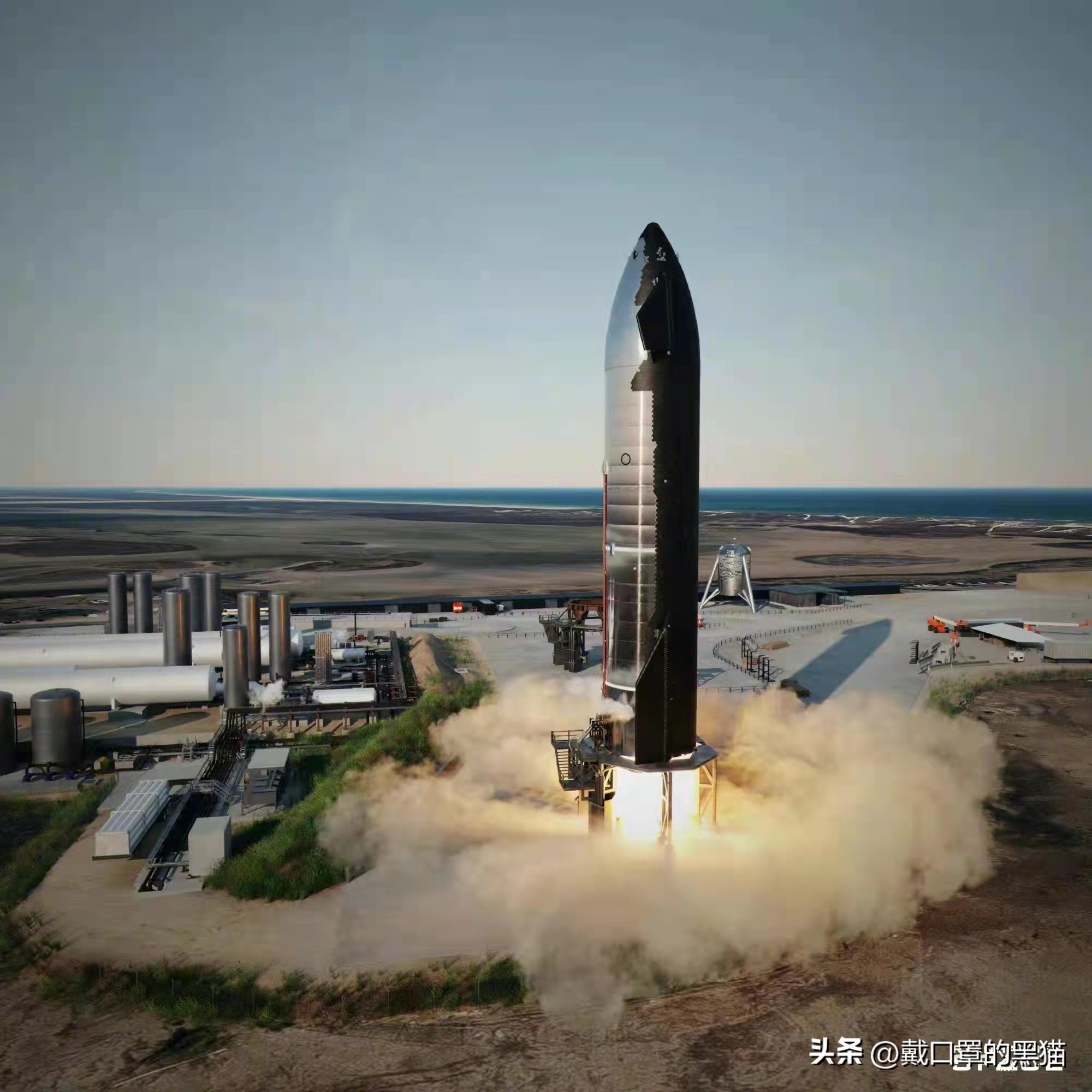 The starship has reunited again, and before it was launched, Musk is ...