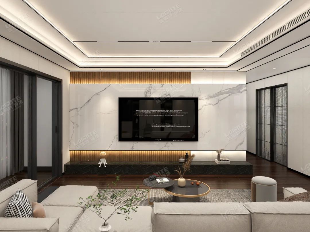 140 square meters of modern minimalist style whole house design, the ...