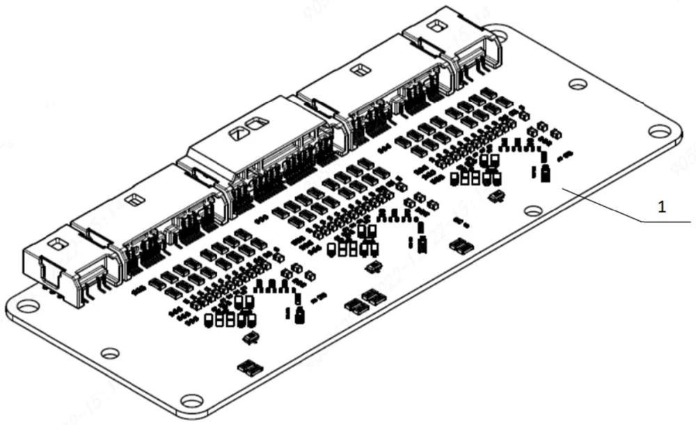 A standardized power battery module and collection board connection ...