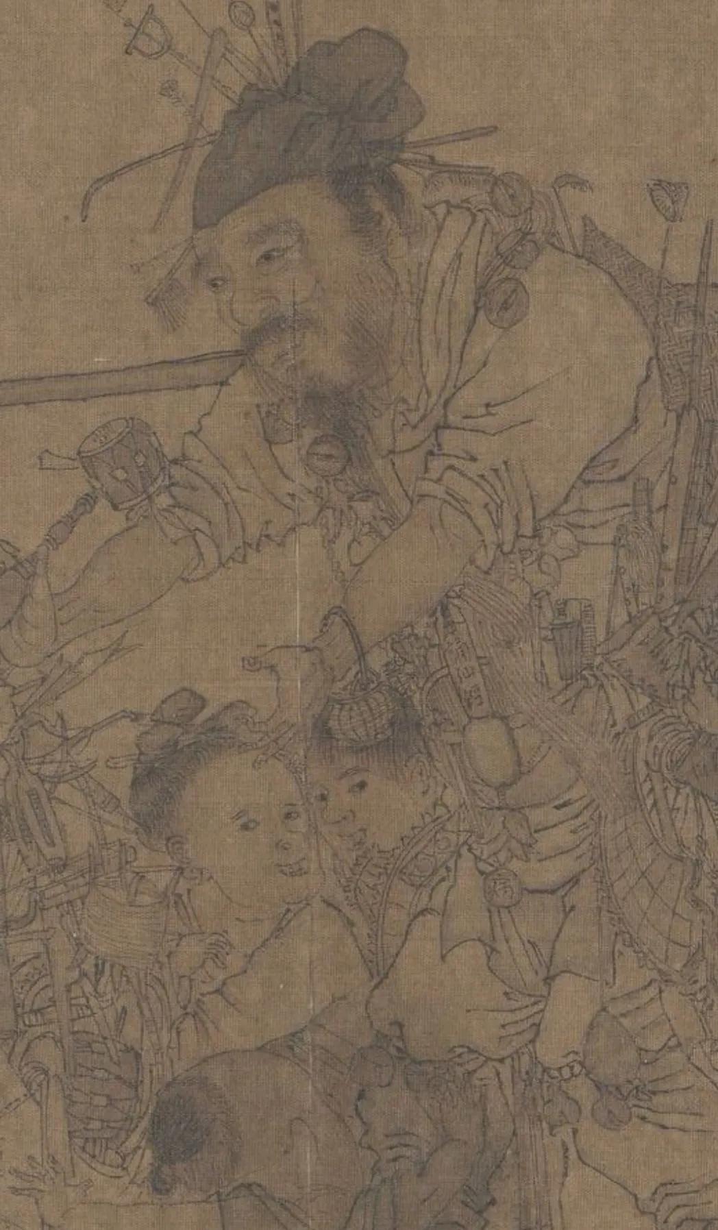 Appreciation of Li Song's paintings "Purchaser Picture" and "Flower ...