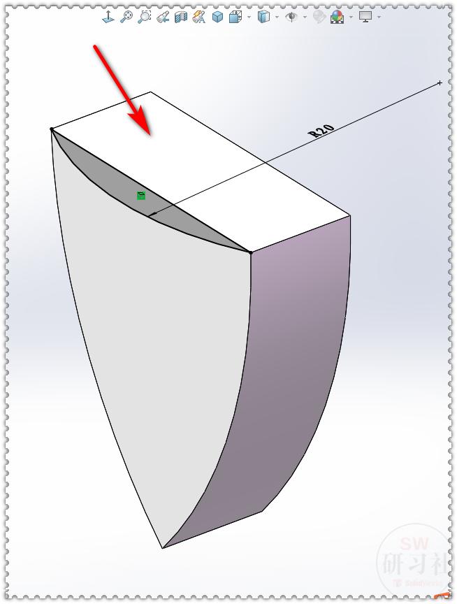 Using SOLIDWORKS to draw a fish scale vase, the drawing is very simple ...