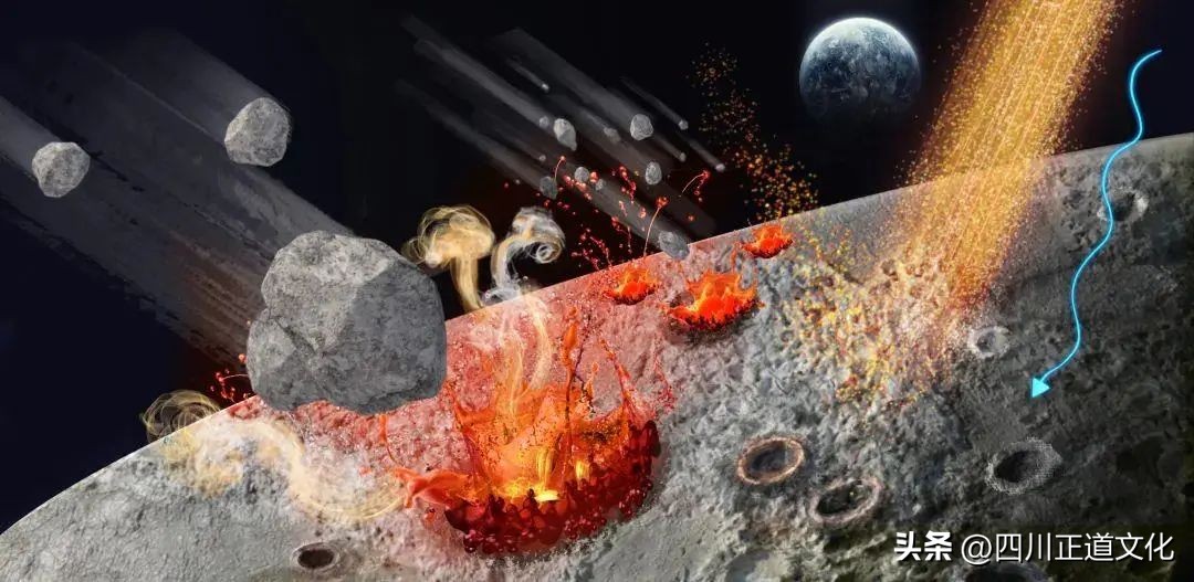 The latest discovery: there is glass on the moon! - iNEWS