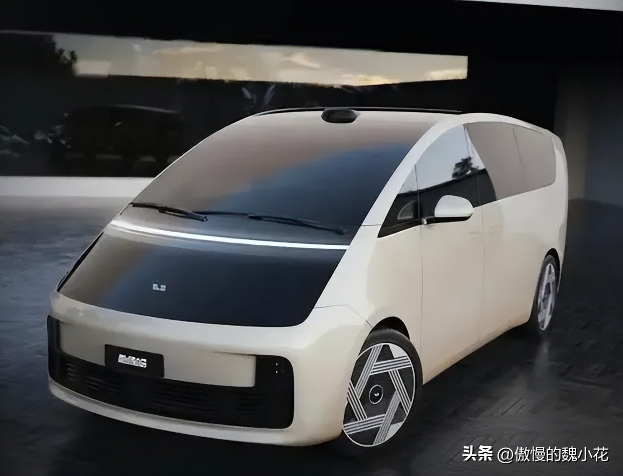 Ideal concept MPV is mass-produced, its shape is more exaggerated than ...
