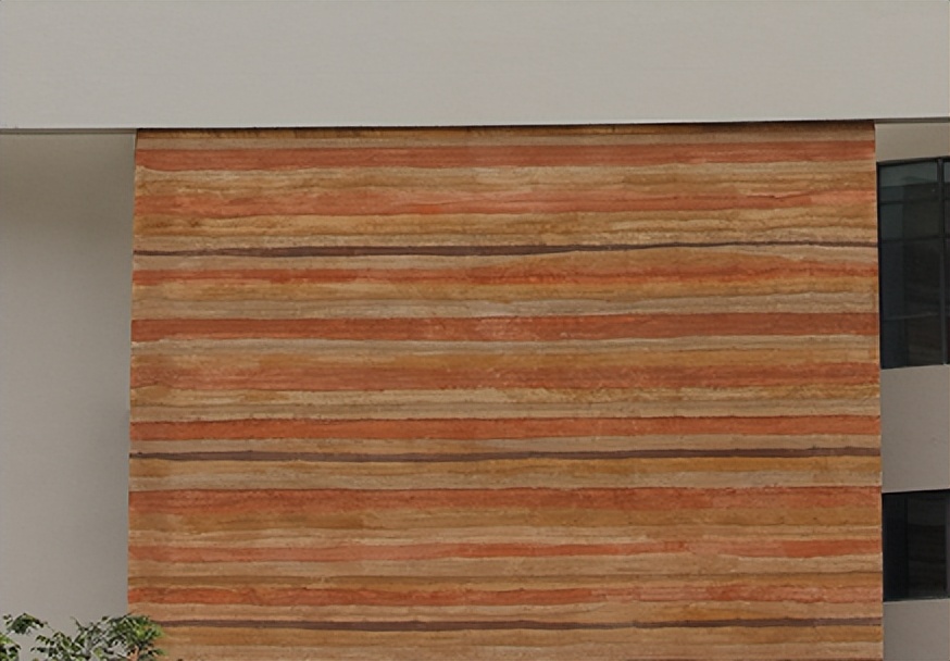 How to make a cement-based colored rammed earth wall? - iNEWS