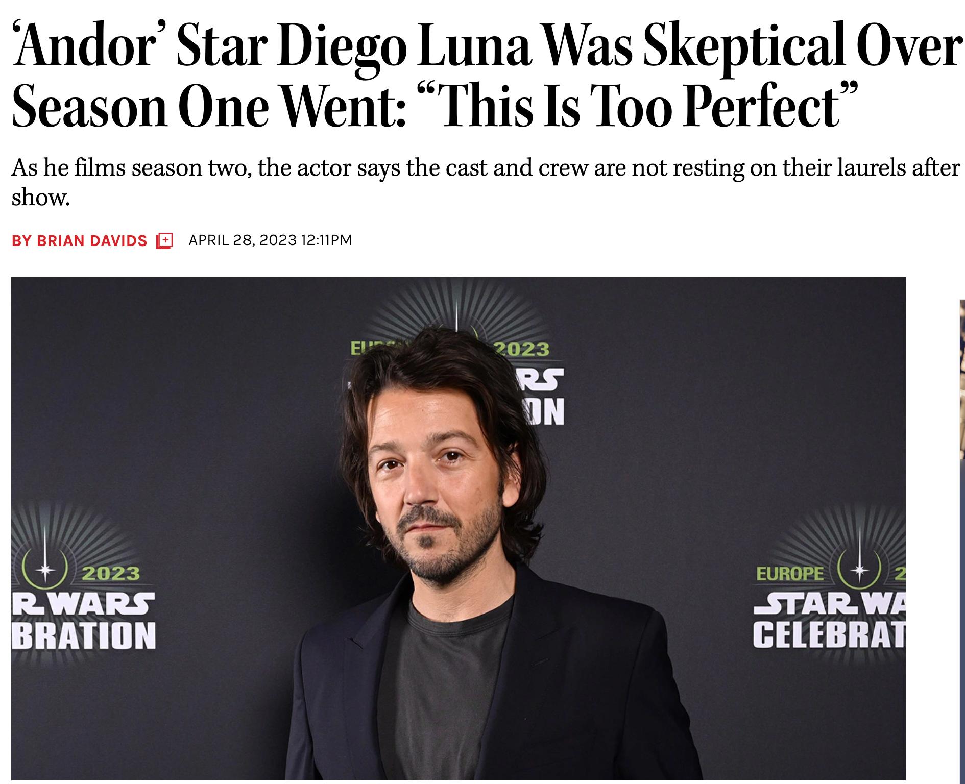 Dennis: "Andor" is aggressive, and Gilroy's concept is suitable for ...