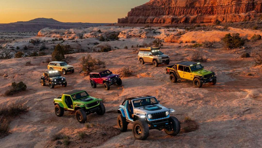 Modification example: Jeep releases seven concept cars - iNEWS