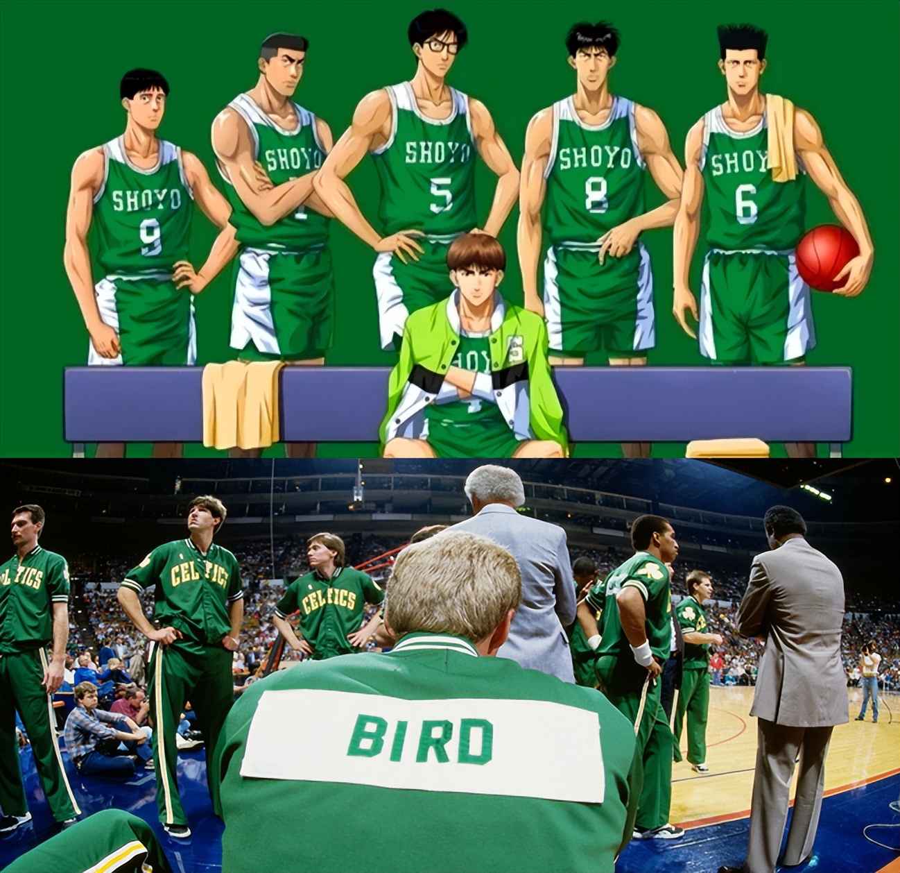 Inventory of the team prototype in "Slam Dunk" is so similar to the NBA ...