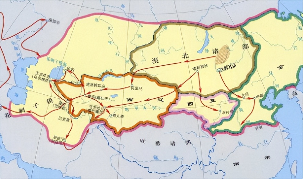 During the period of Genghis Khan, Mongolia was the first in the war ...