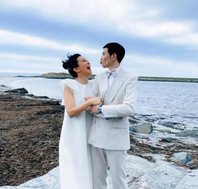 Hsiao Chin Teng and Lin Youhui's romantic seaside wedding, a fairy tale ...