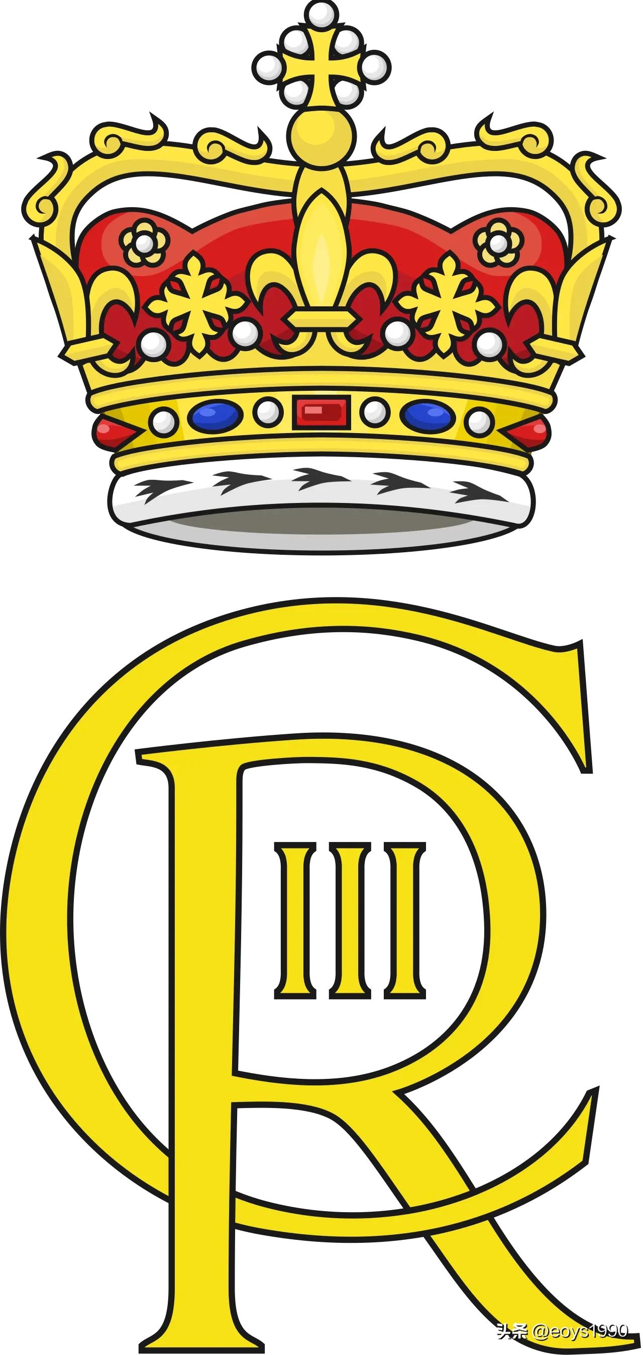 Title, banner, coat of arms of King Charles III of Great Britain - iNEWS