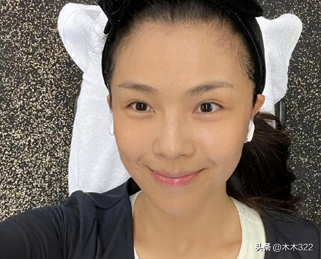 Liu Tao unintentionally turned off the filter while removing makeup ...